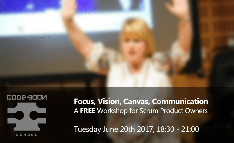 FREE Workshop for Scrum Product Owners - Focus, Vision, Canvas ...